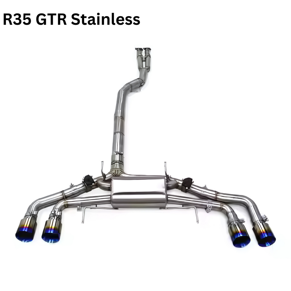 R35 GT-R Stainless Valved Exhaust – Neo Forged Performance